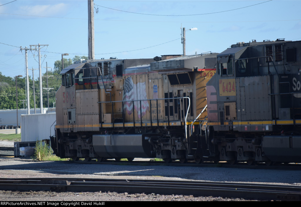 UP Engine 5812, Des Moines IA